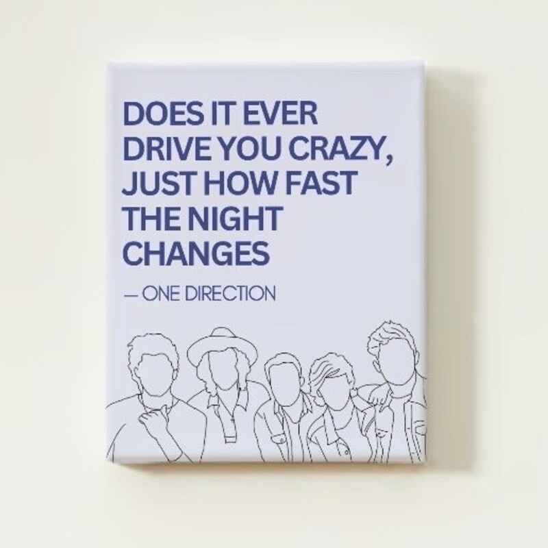 One Direction Room Decor - Etsy