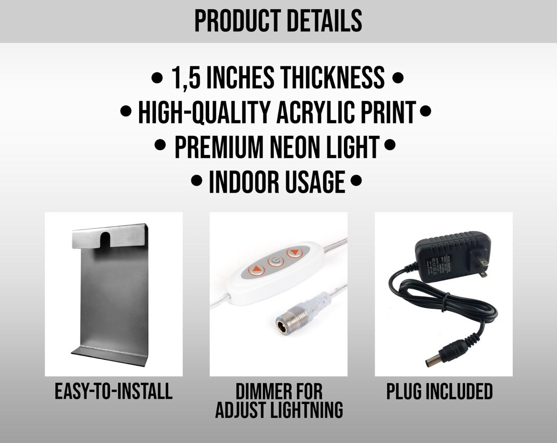 Wow Lady Pop Art LED Neon Sign, Neon Light Wall Art, Light up Signs ...