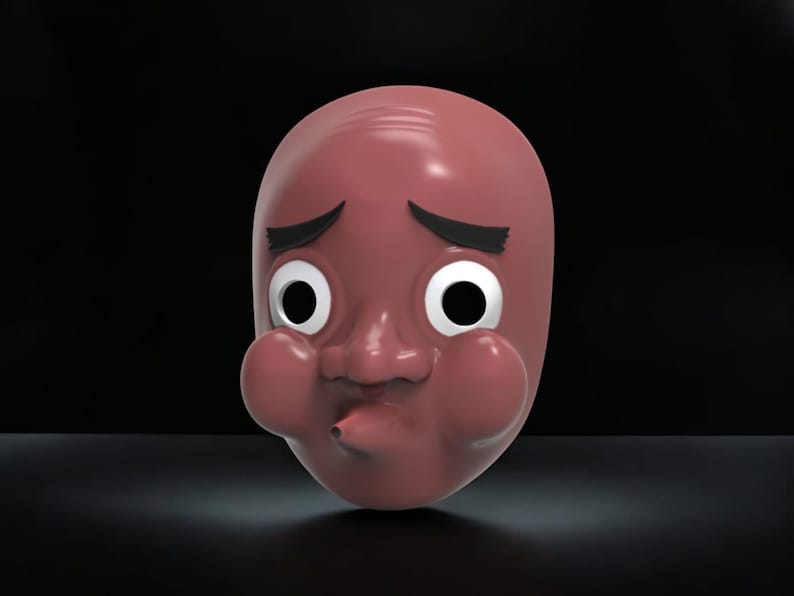 3D Printed Hotaru Haganezuka Mask, Hotaru Haganezuka 3D Printed Mask ...