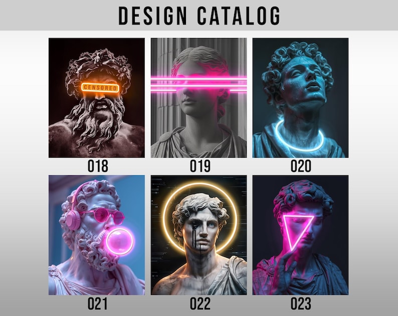 Man Cave Neon Sign,statue Neon Art,zeus,led Light Wall Decor,custom Led ...