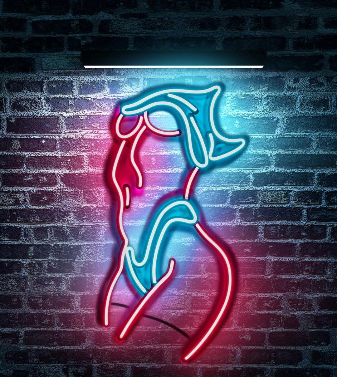 Woman Body Neon Sign, Girl Body Neon Sign, Woman Body Art Decor,body ...