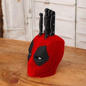 3d Printed Deadpool Knife - Etsy
