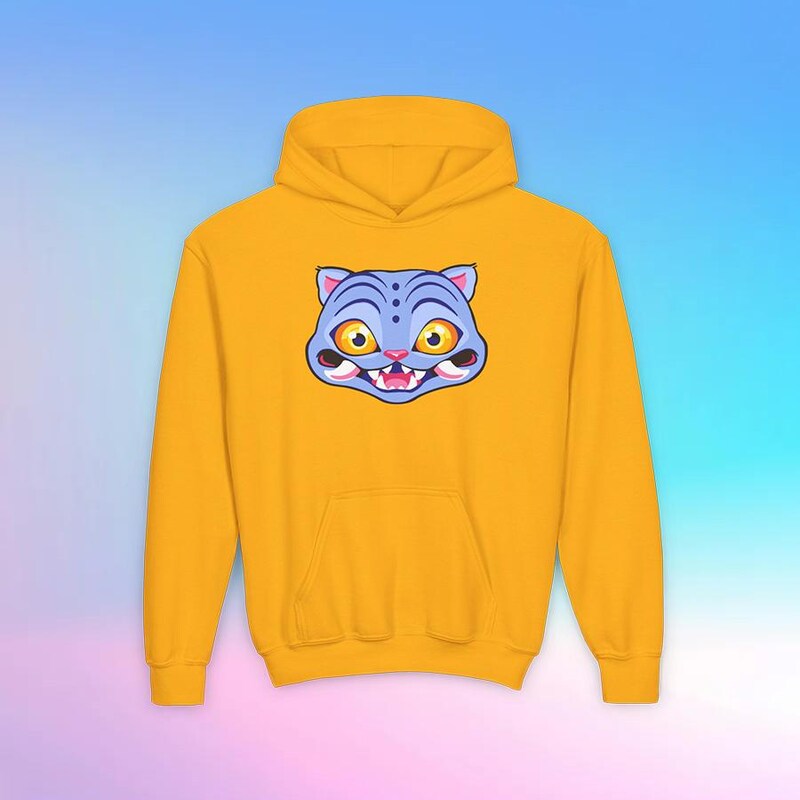Derpy Tiger Hoodies - Etsy