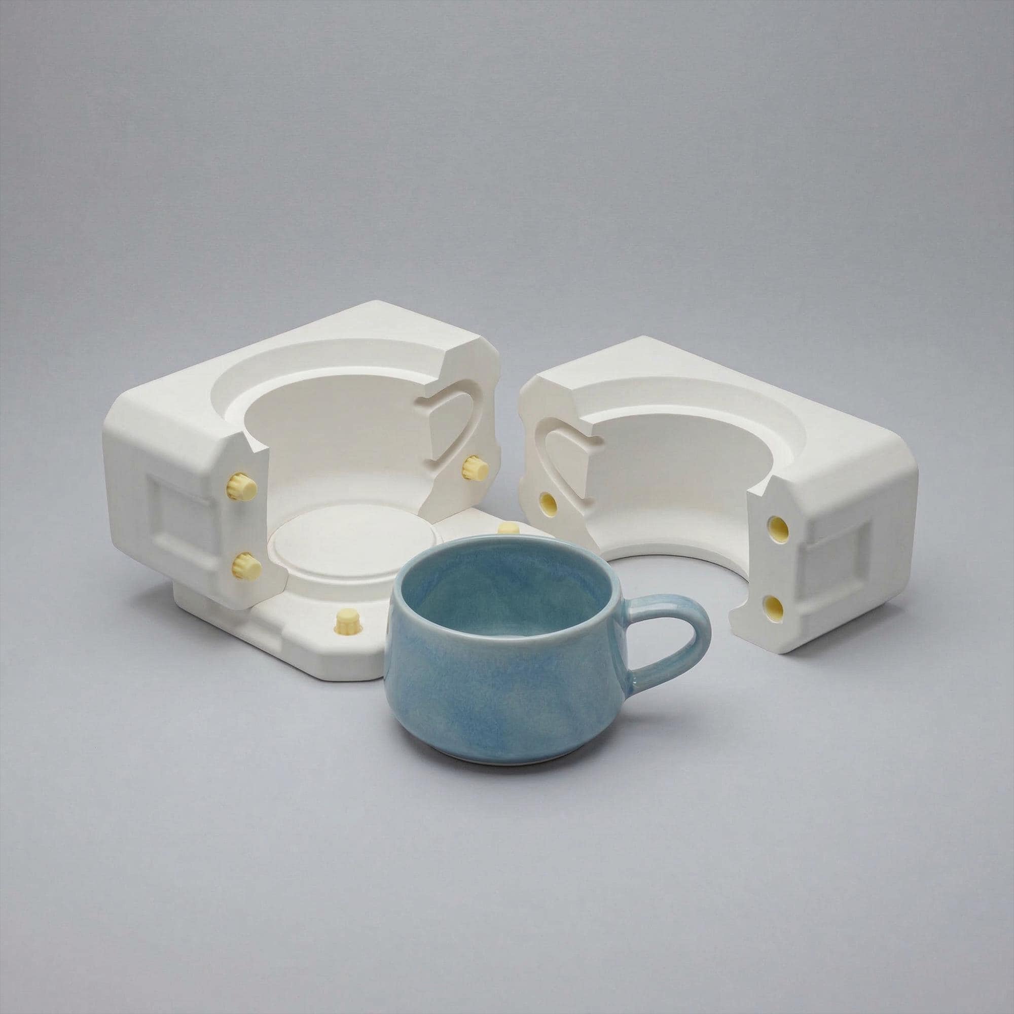 Slipcasting Handmade Plaster Mold for Pottery Ceramic Form Gipsform ...