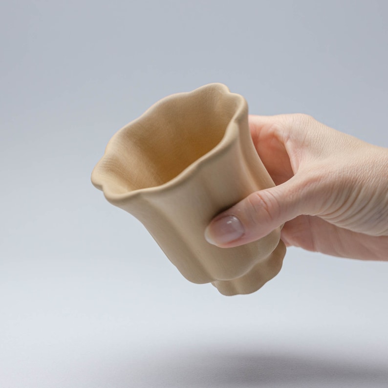 Slipcasting Plaster Mold for Ceramic Form Gipsform Medium Size Flower ...