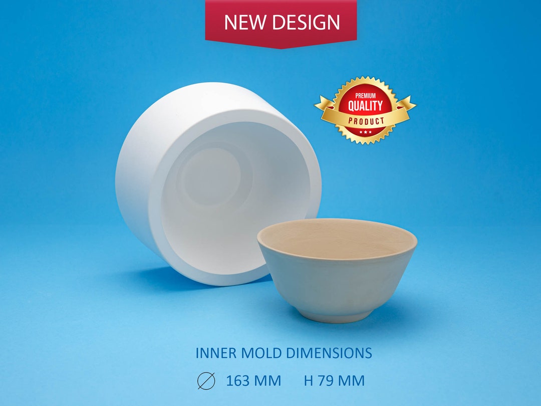 Slip Casting Plaster Mold for Corn Flakes Rice Small Cookies Candy Bowl ...