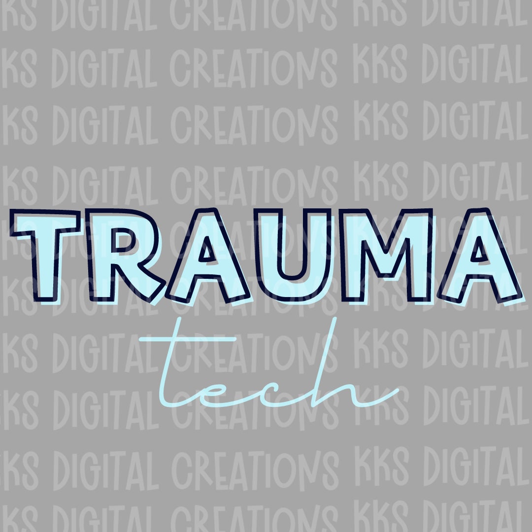 Trauma Tech Digital Download PNG - Etsy
