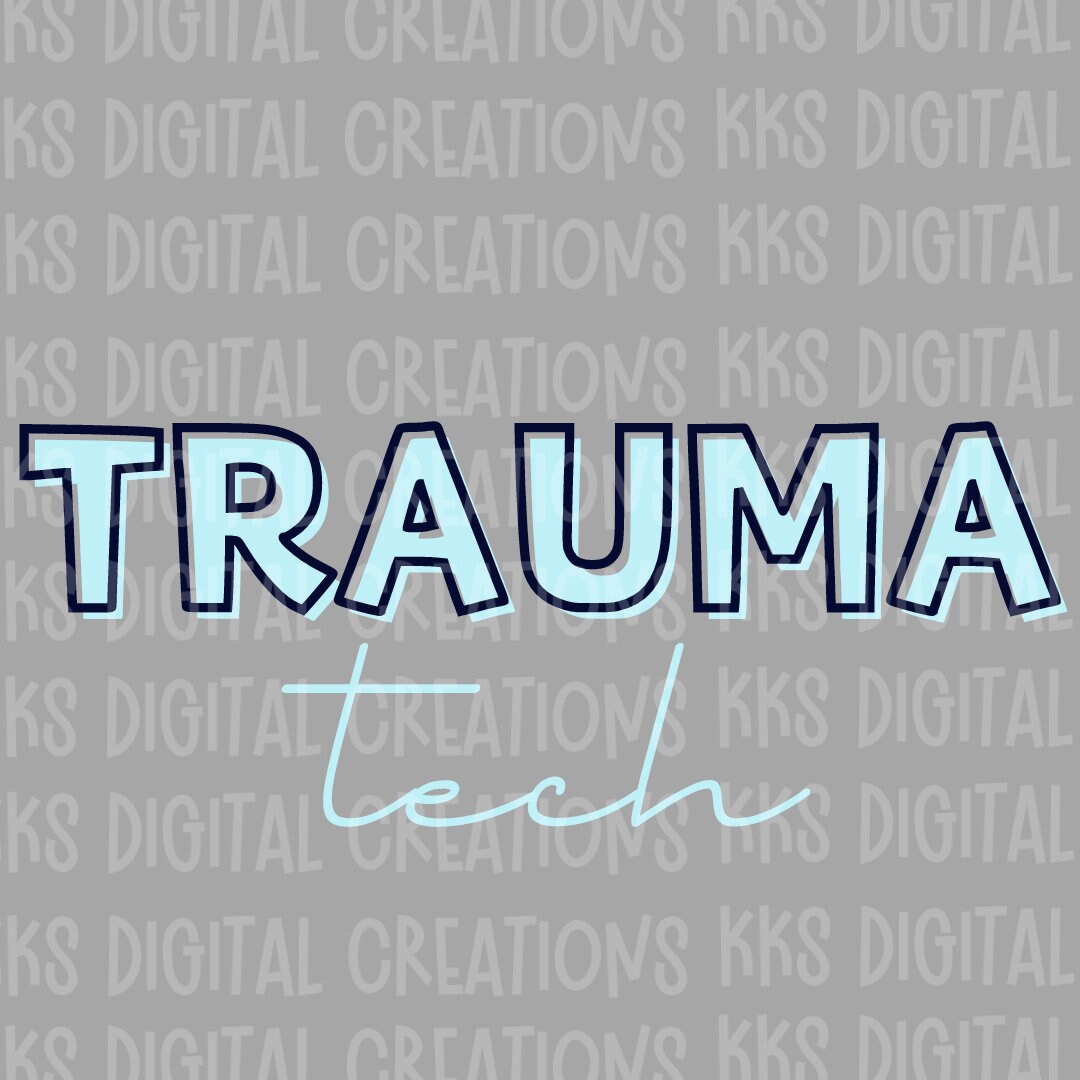 Trauma Tech Digital Download PNG - Etsy