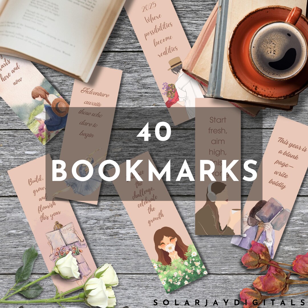 Printable Bookmarks Minimalist Bookmarks Quotes and Sayings Bookmarks ...