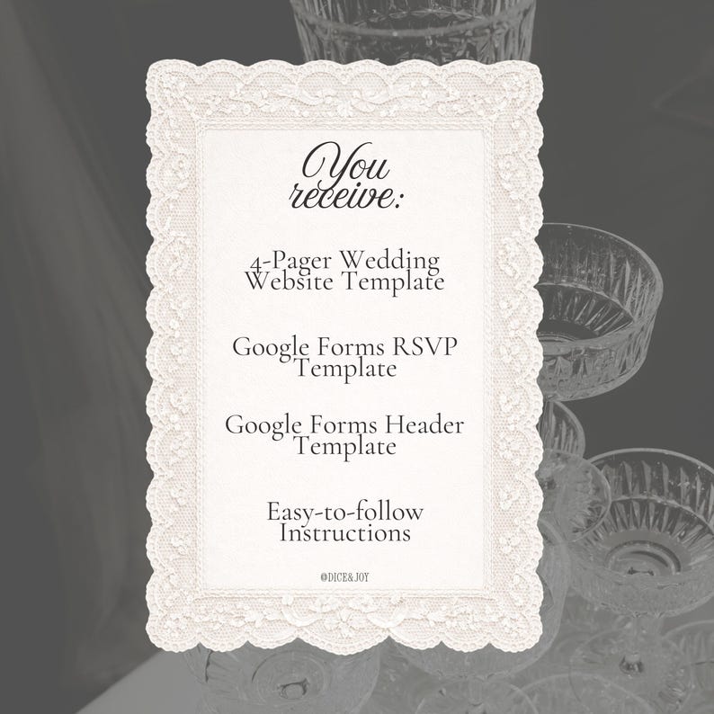 Elegant Wedding Website Template, Luxury Royal Theme, Aesthetic ...