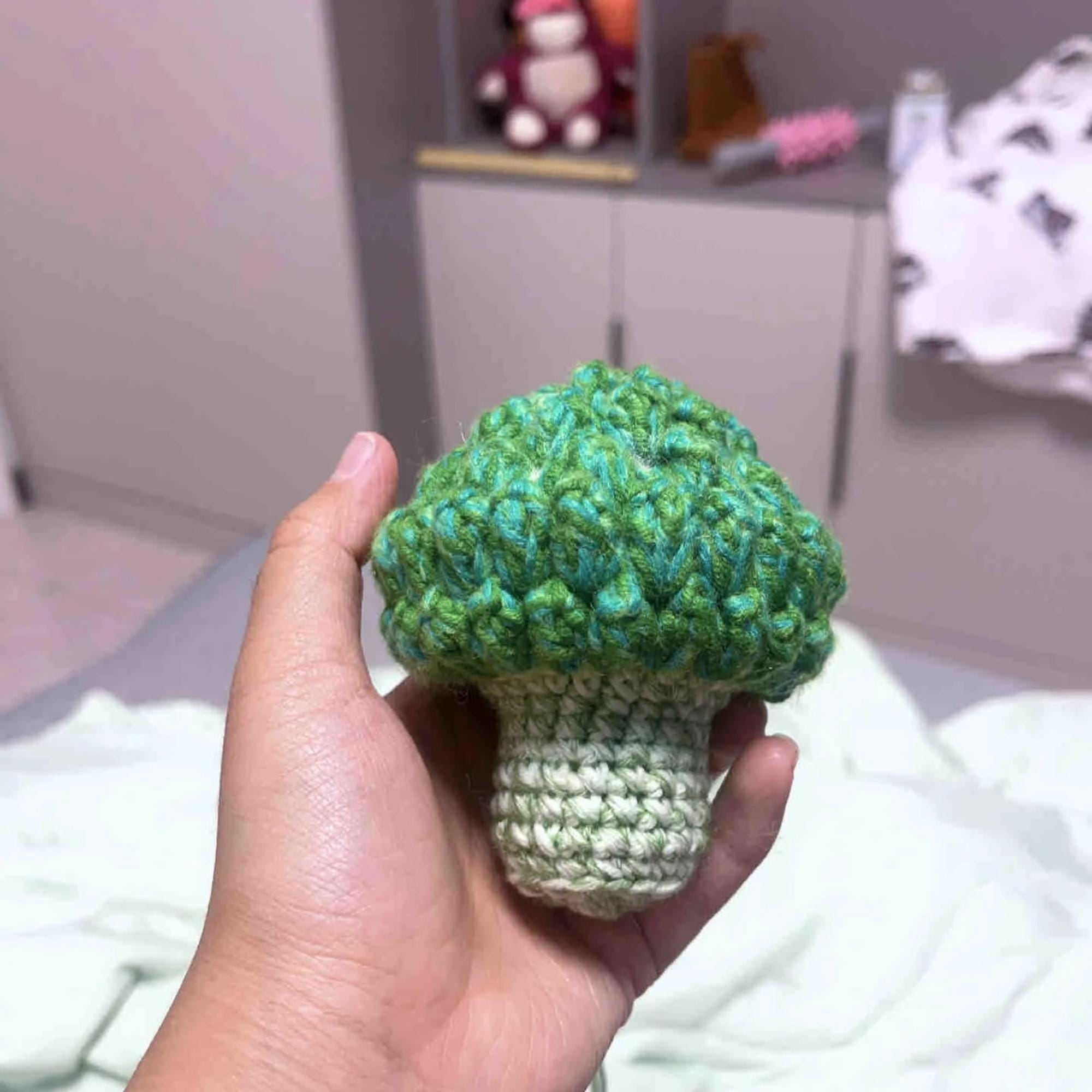 NO SEW Broccoli Amigurumi Crochet Pattern, Food, Veggie, Vegetables ...