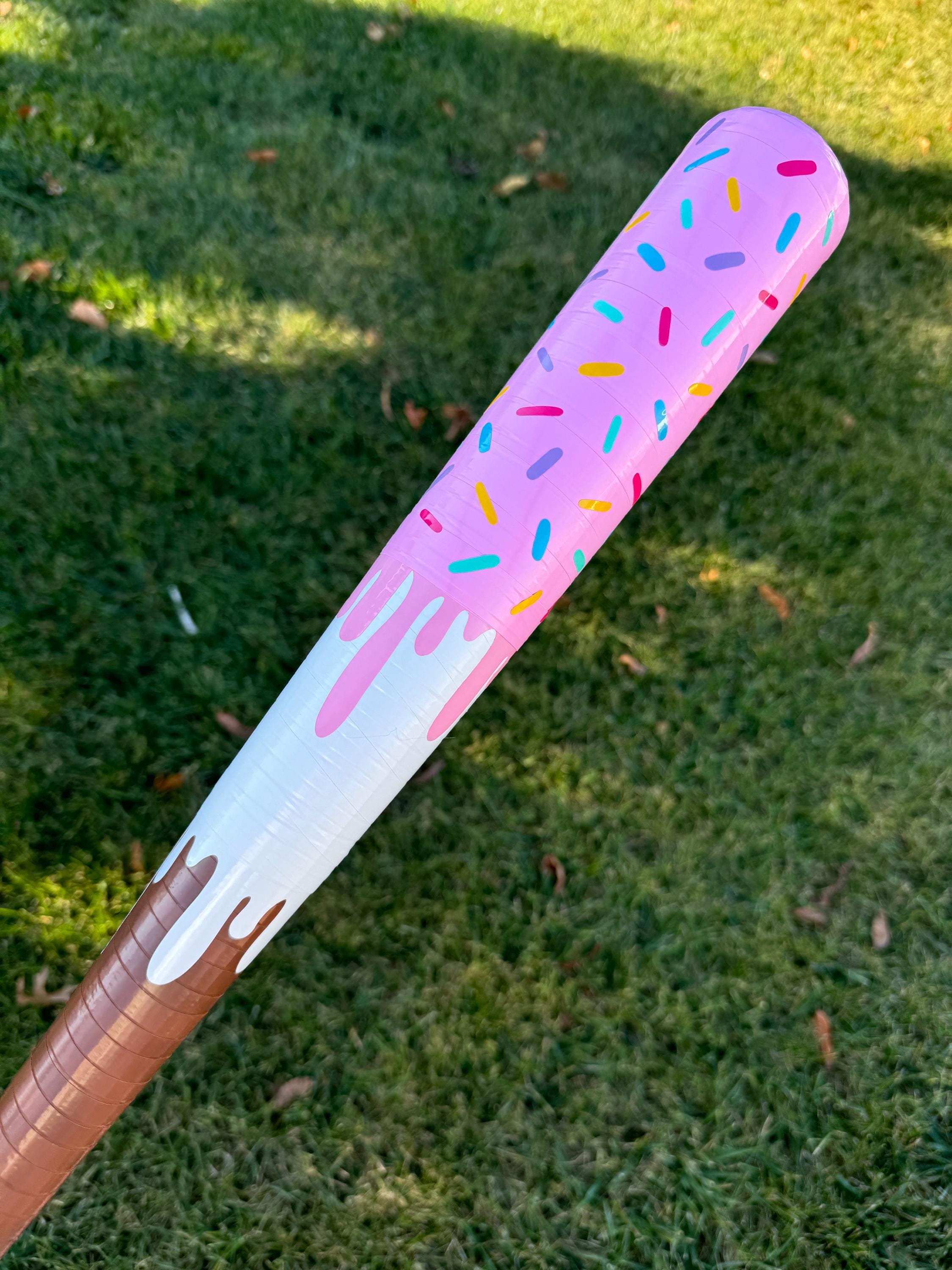 The Double Drip Ice Cream Plastic Baseball Bat - Etsy