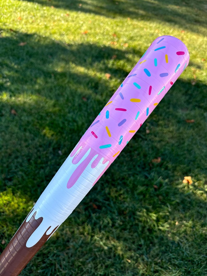 The Double Drip Ice Cream Plastic Baseball Bat - Etsy