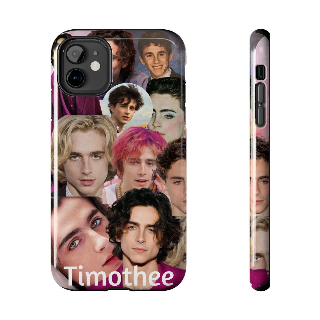Phone Case for Timothée Chalamet Fans, Unique Cell Phone Protector ...