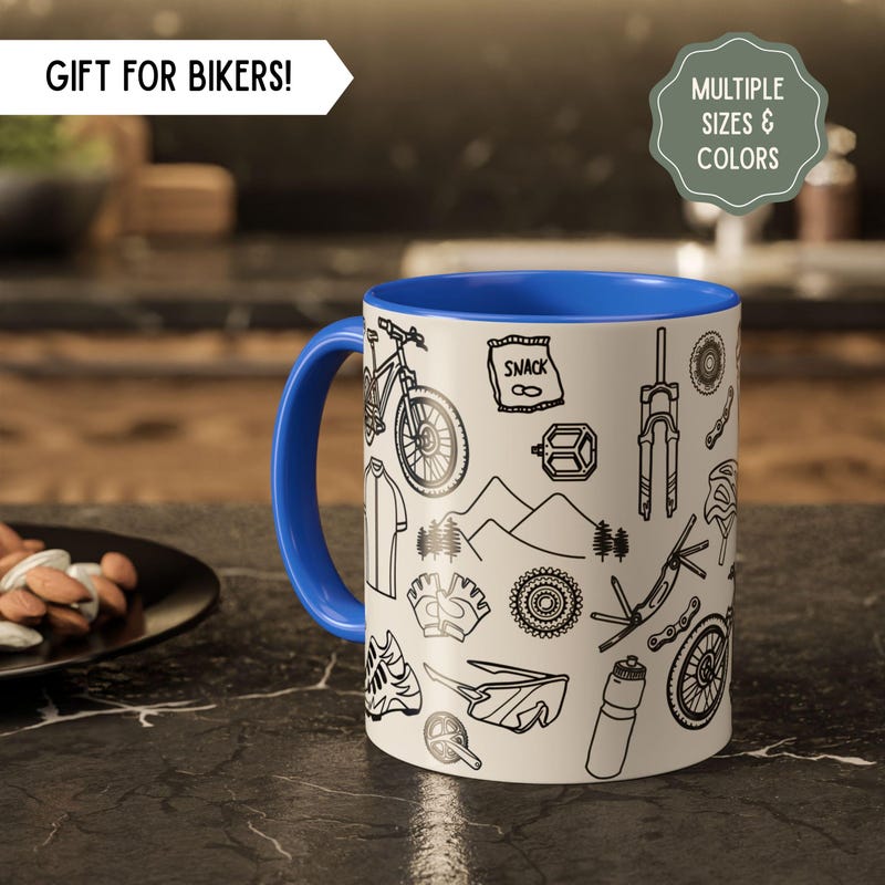 Bike Mug - Etsy