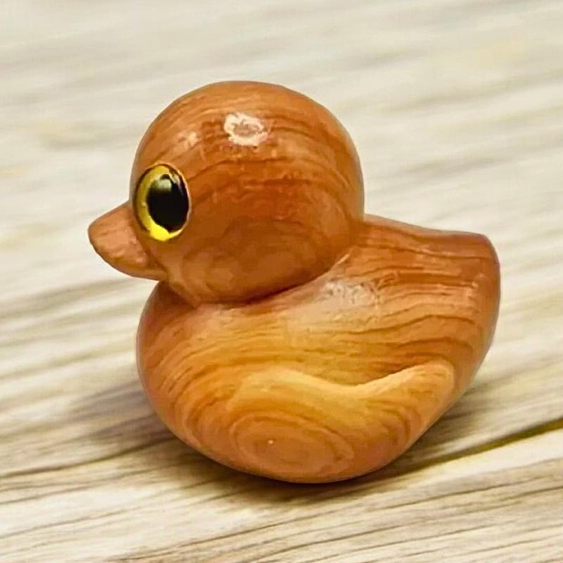 Wooden Duck Toy - Etsy