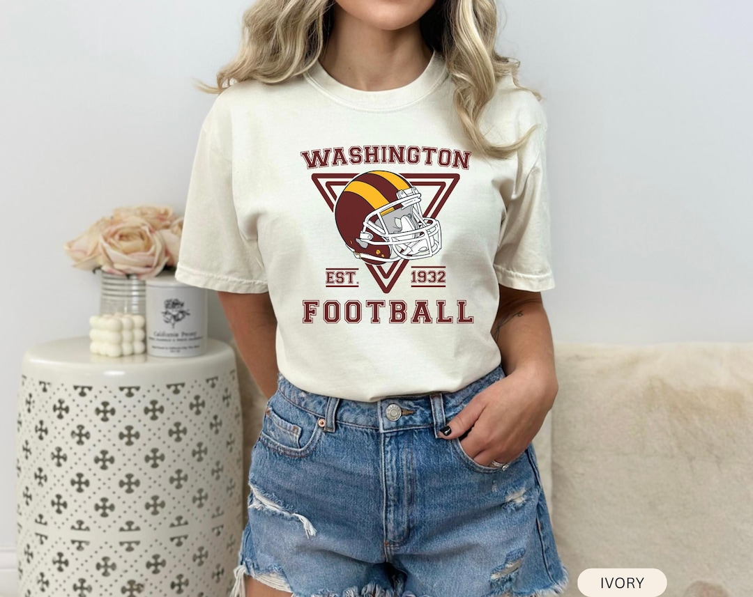 Washington Commanders Football Shirt Comfort Colors Commanders Football ...