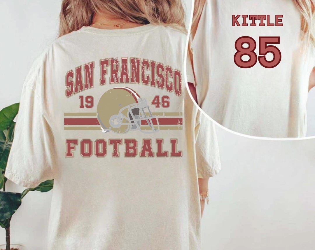 George Kittle San Francisco Football Game Day Double Sided Shirt SF ...