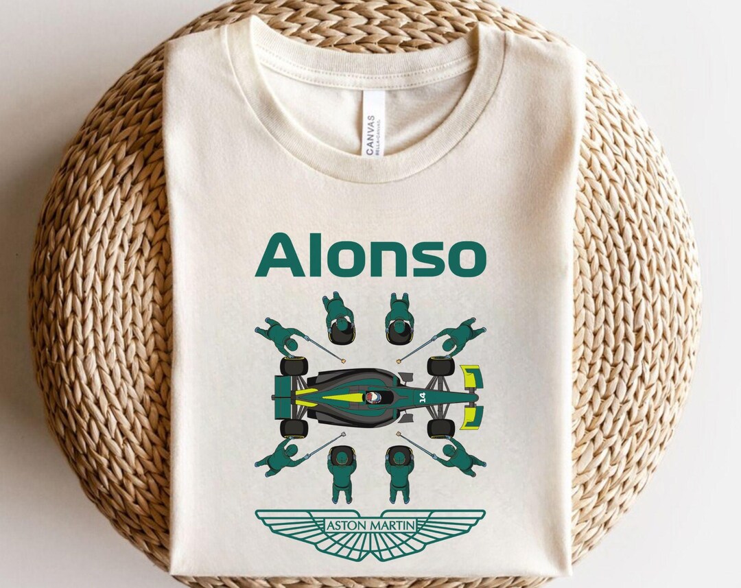 Fernando Alonso Tshirt, Car Racing Tee, Racing Gift, Motor Sports Shirt ...