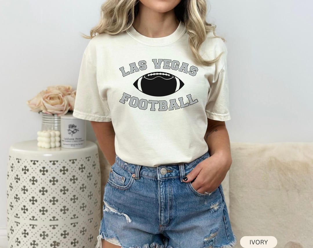 Las Vegas Raiders Football Shirt Comfort Colors Raiders Football ...