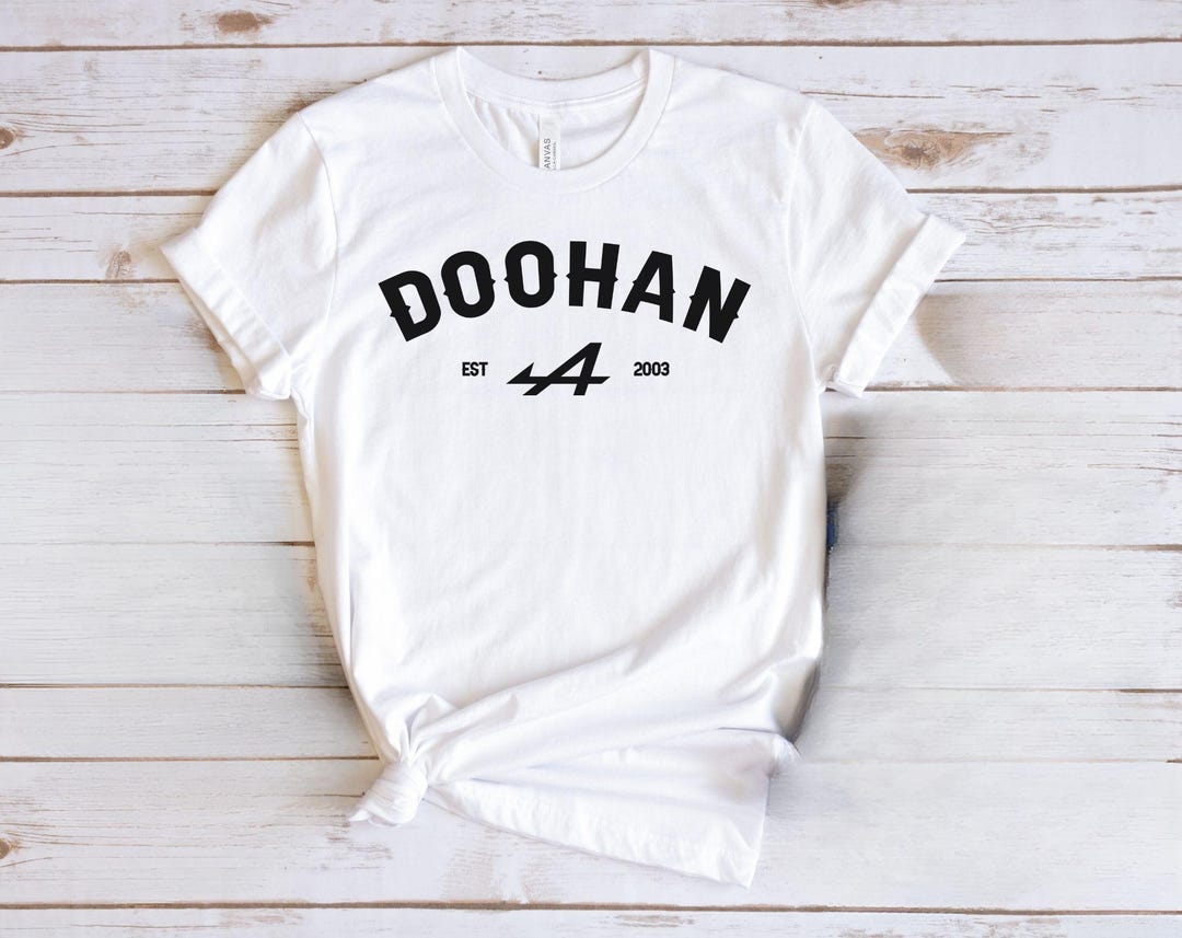 Jack Doohan Formula One Tshirt, F1 Shirt, Jack Doohan Shirt, Jack ...