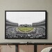 Yankee Stadium Black White Canvas, Yankees Baseball Print, New York ...