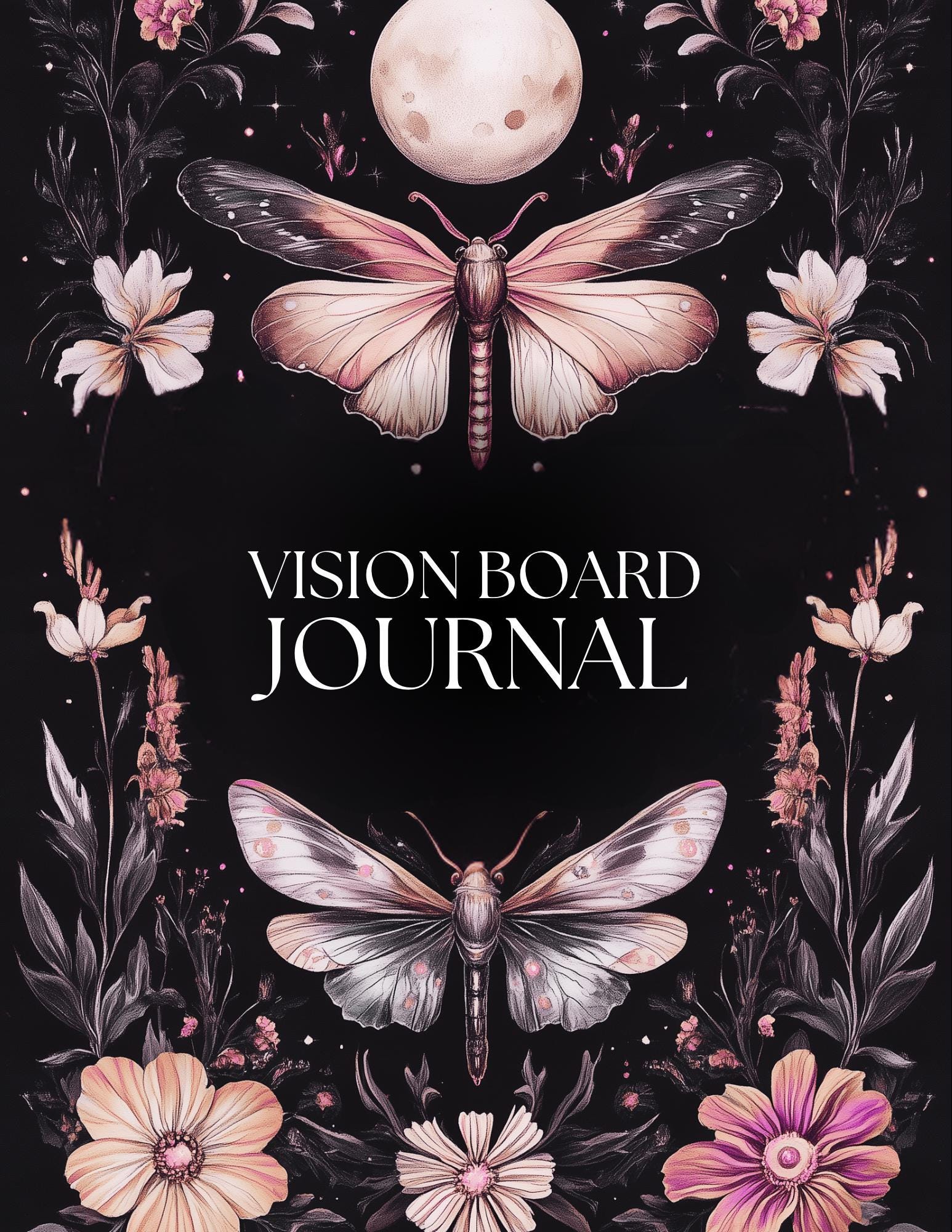 VISION BOARD- Digital Planner - Etsy