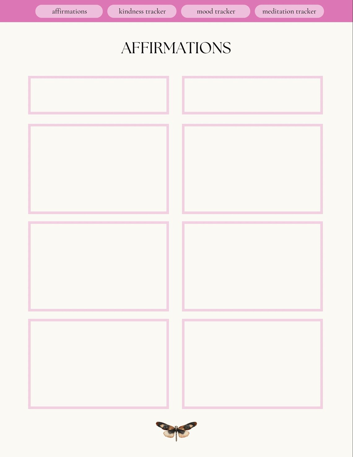 VISION BOARD- Digital Planner - Etsy