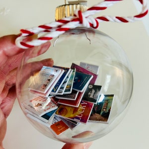 Custom Book Ornament - Etsy