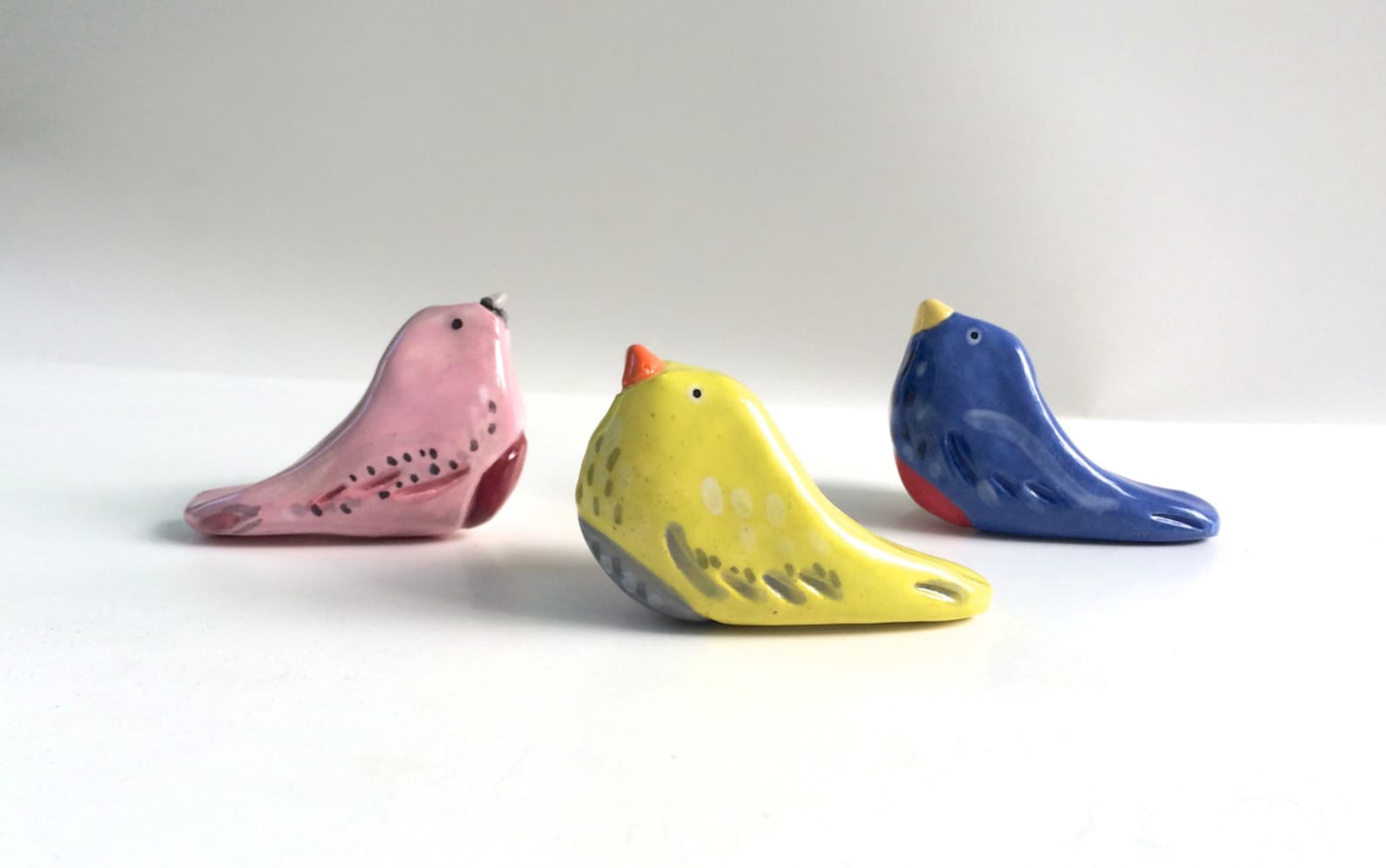 Hand Sculpted Bird Knobs, Drawer Pulls - Etsy
