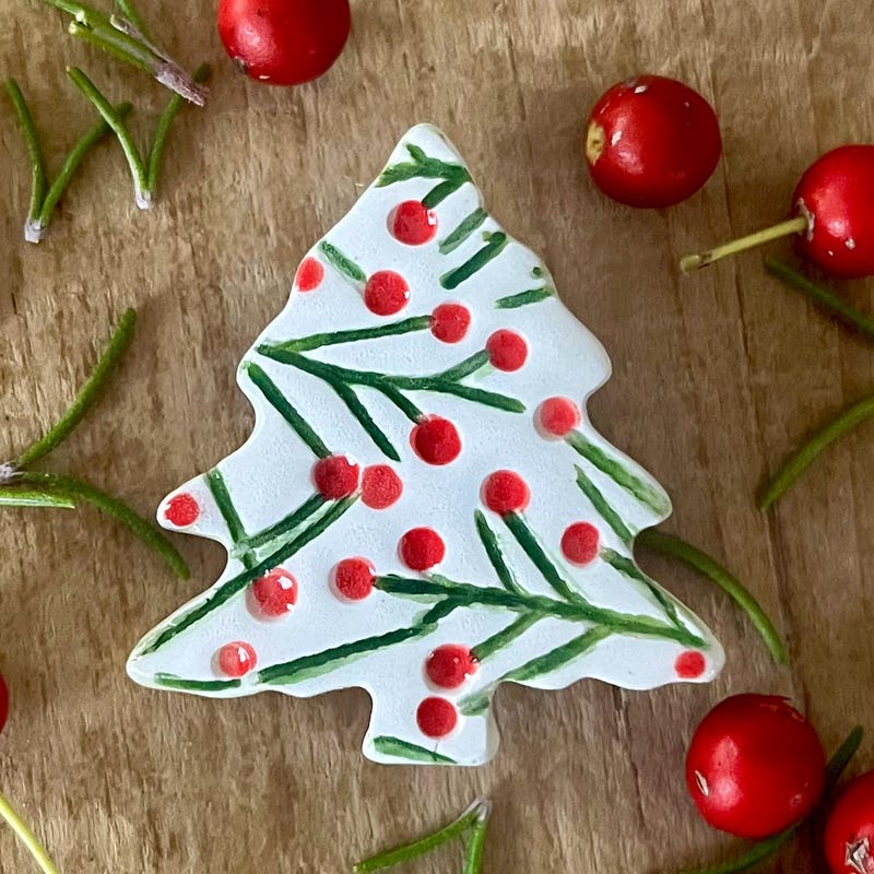 Christmas Tree Pin - Etsy