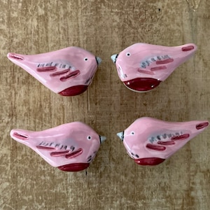 Hand Sculpted Bird Knobs, Drawer Pulls - Etsy