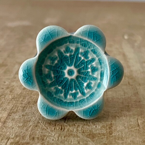 Aqua Drawer Pulls - Etsy