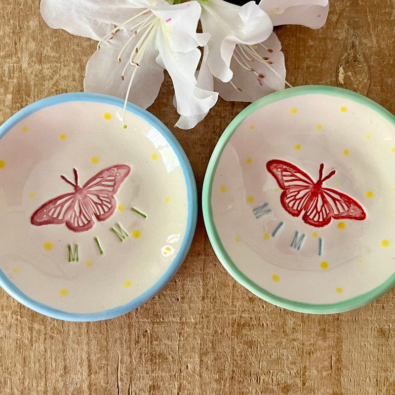 Butterfly Dish - Etsy
