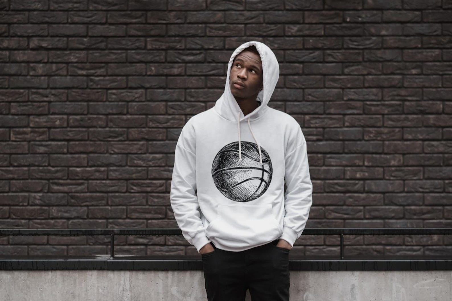 Basketball Art - Charcoal & Pencil Style | SVG, PDF, PNG, Jpg | Perfect ...