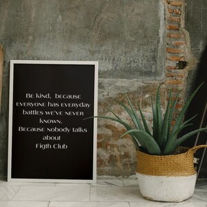 Inspirational Quote Poster | Digital Download | Motivational Wall Art ...