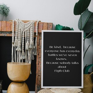 Inspirational Quote Poster | Digital Download | Motivational Wall Art ...