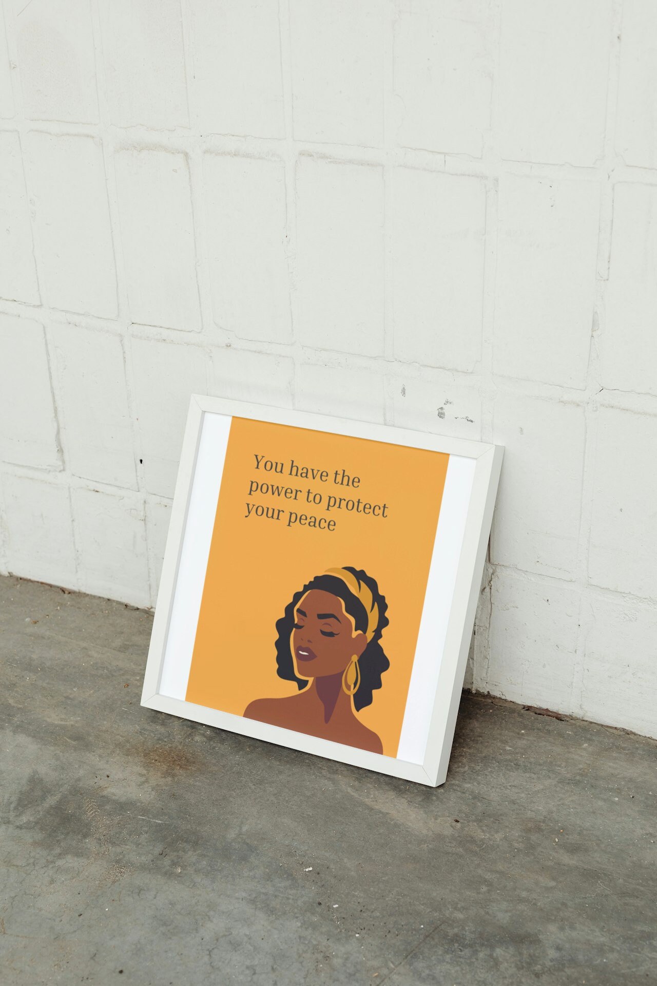 Poster Woman Quote Home Decor Simple Thoughts - Etsy