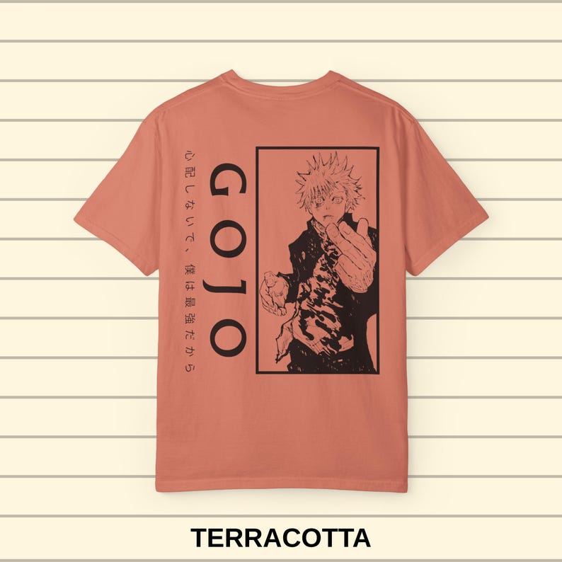 Gojo Satoru Anime Shirt: Jujutsu Kaisen Unisex Tee - Etsy