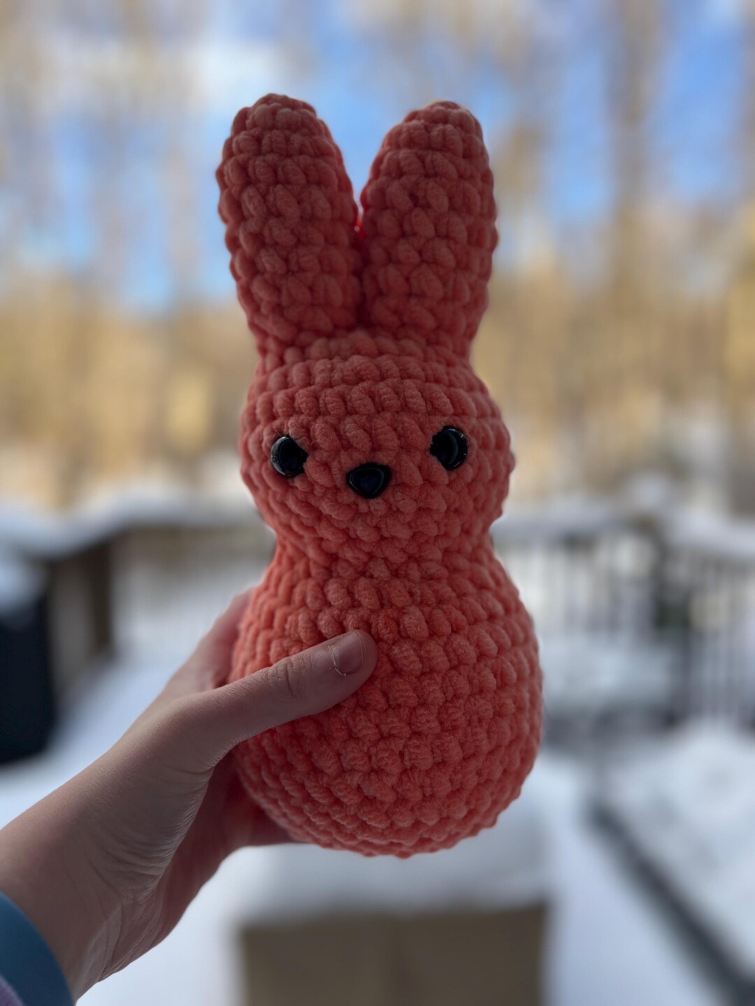 Crocheted Peep Stuffed Plushie - Etsy