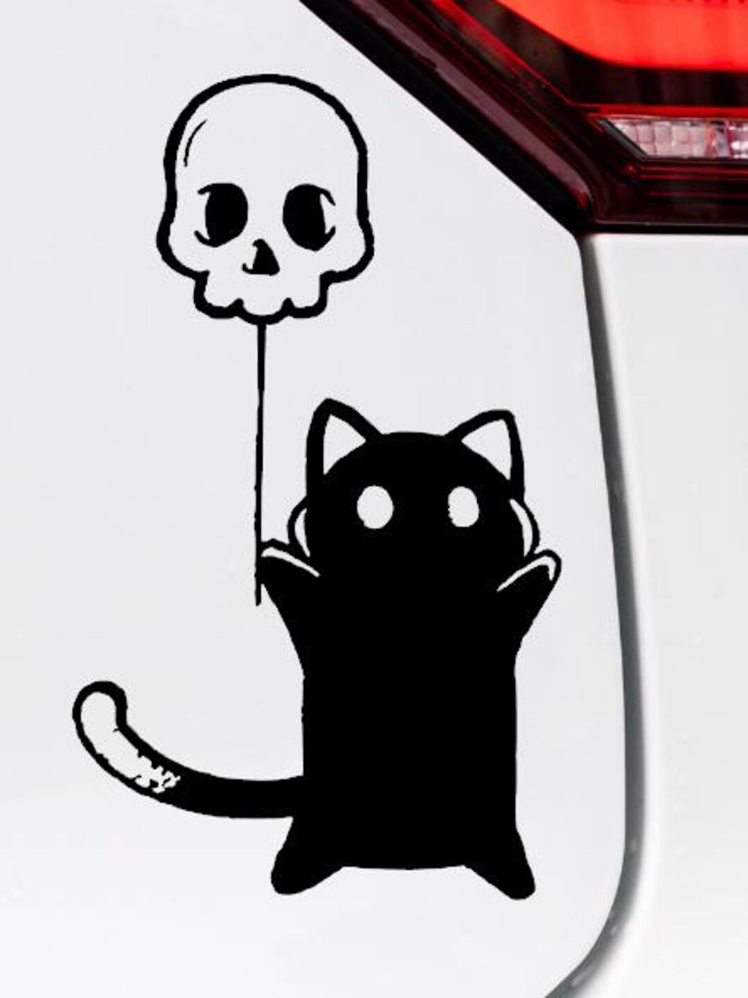 Cute Murder Kitten Decal Sticker, Permanent Adhesive Vinyl Sticker - Etsy