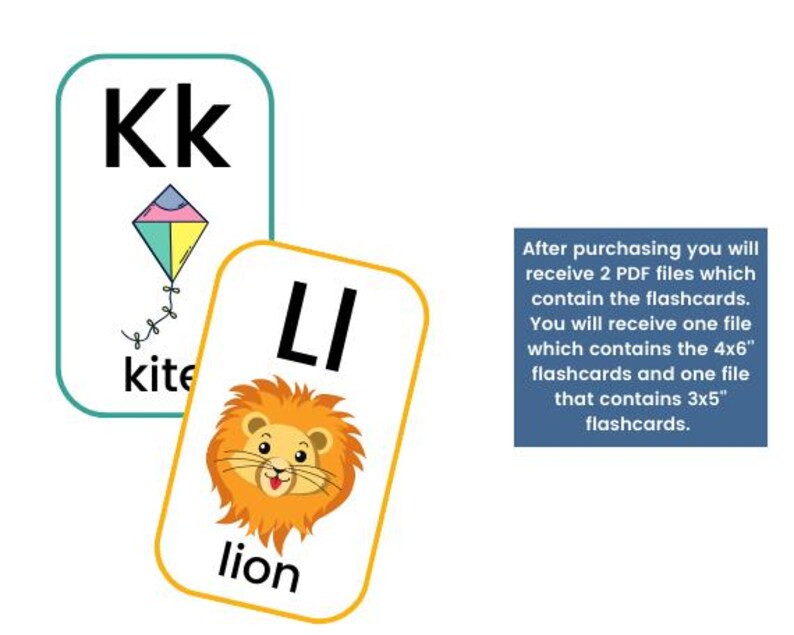 Alphabet Flashcards for Kids | Kids Educational Flashcards ...