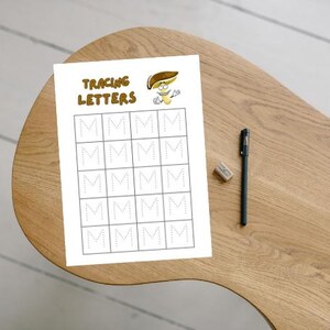 Printable Alphabet Tracing Worksheets | Preschool & Kindergarten ...