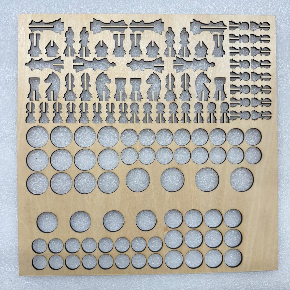 Chess Set Laser Cut Sheet Ready to Assemble - Etsy