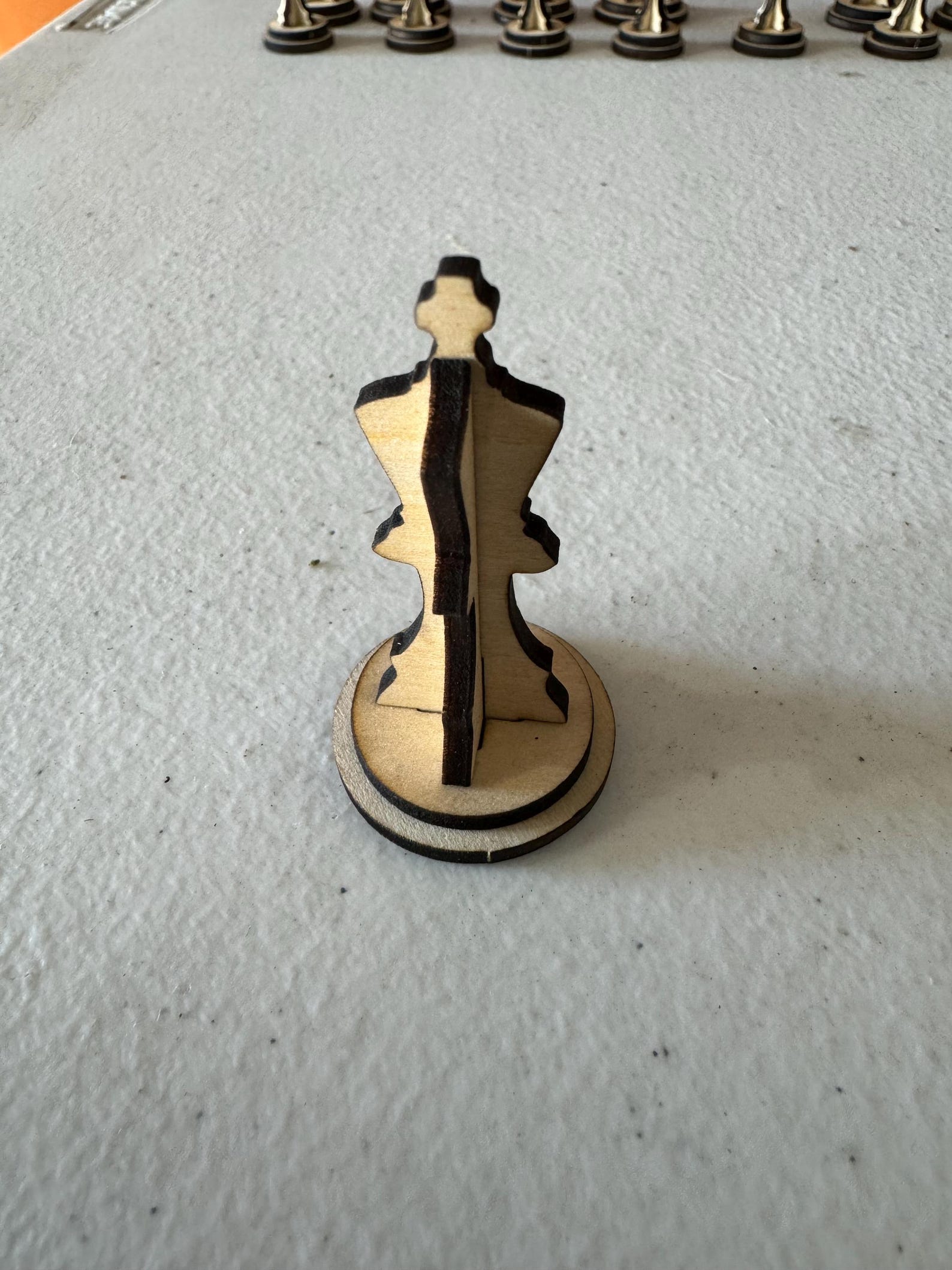 Chess Set Laser Cut Sheet Ready to Assemble - Etsy
