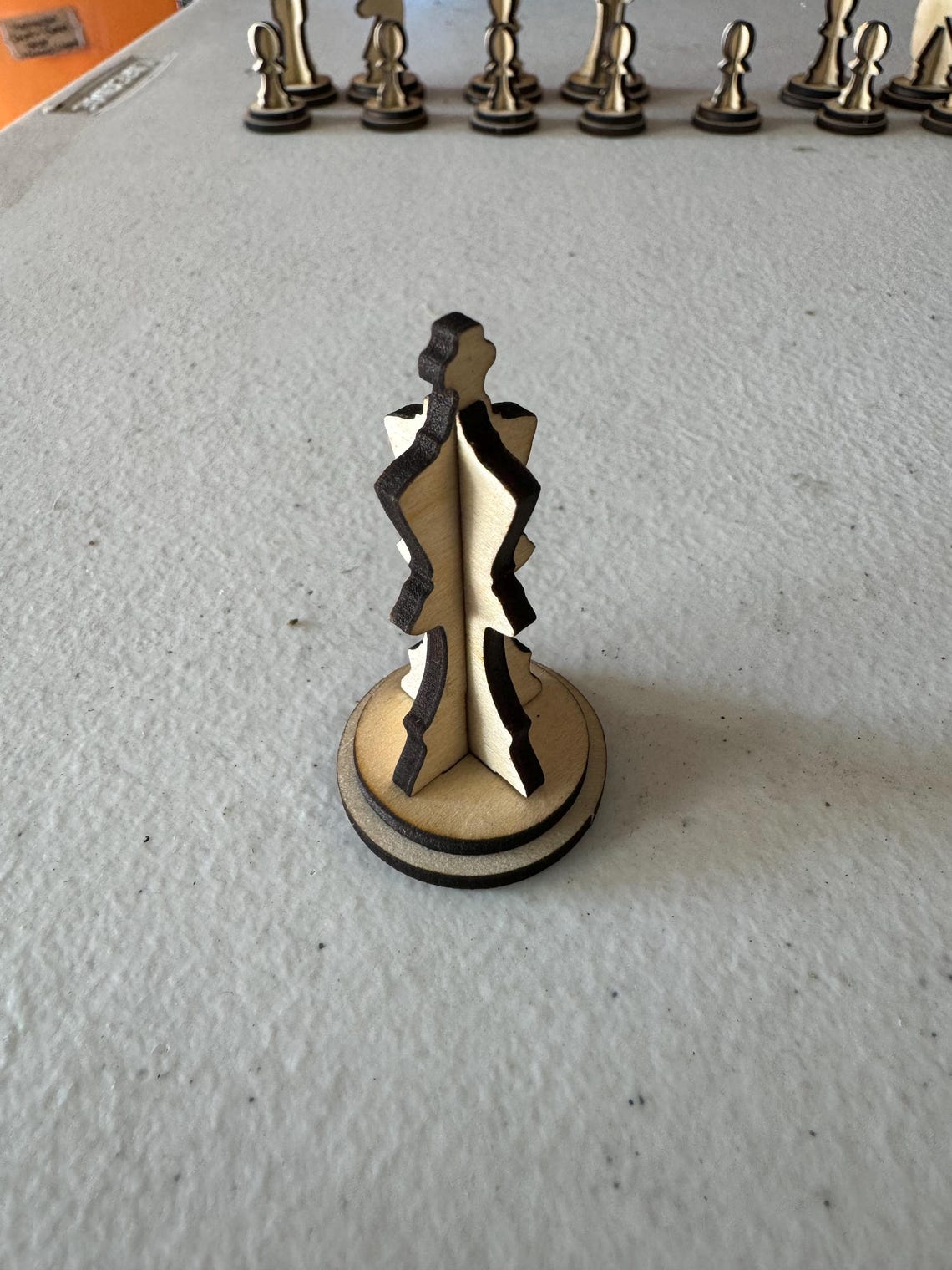 Chess Set Laser Cut Sheet Ready to Assemble - Etsy