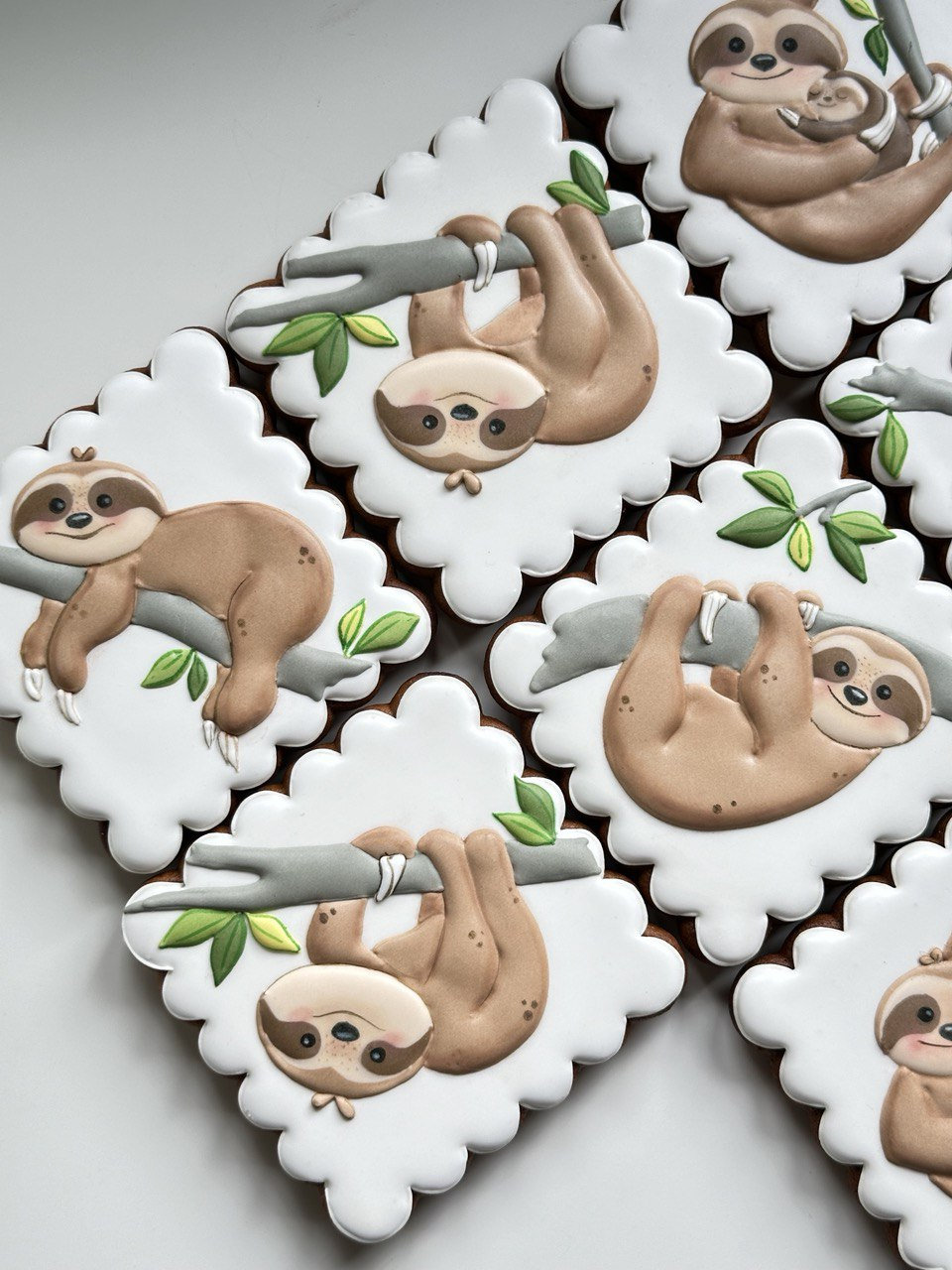 Cookie Set "sloths" Will Make a Perfect Birthday Gift! Cookies With ...