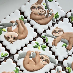 Cookie Set "sloths" Will Make a Perfect Birthday Gift! Cookies With ...