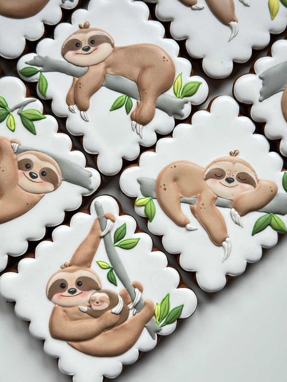 Cookie Set "sloths" Will Make a Perfect Birthday Gift! Cookies With ...