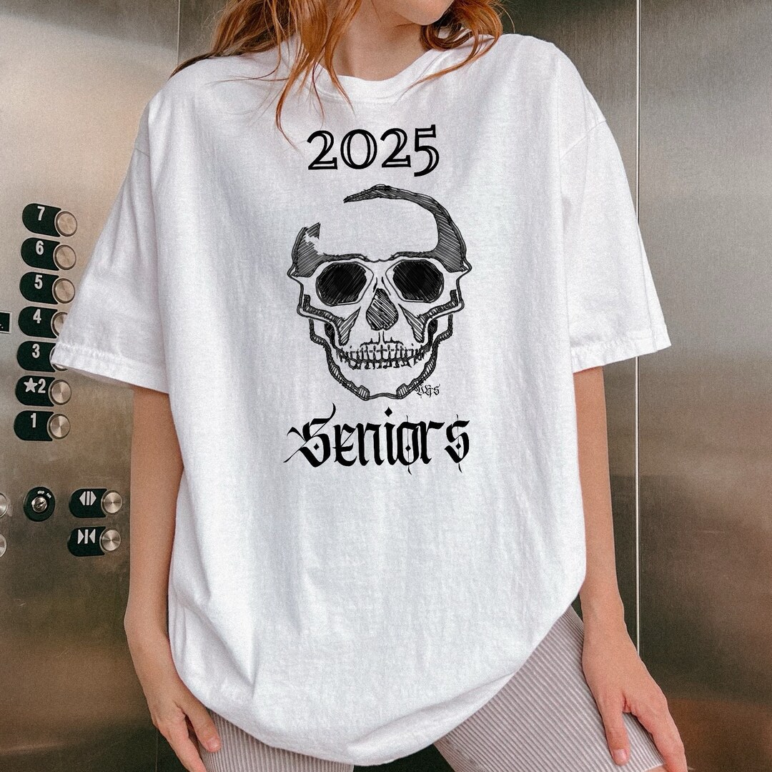 Goth Class of 2025, Halloween Spirit, Grunge Core Aesthetic, Hand Drawn ...